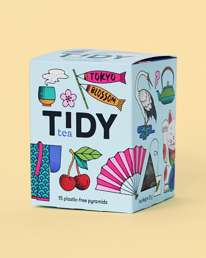 Luxury Green Tea Blends in Plastic Free Tea Bags – Tidy Tea